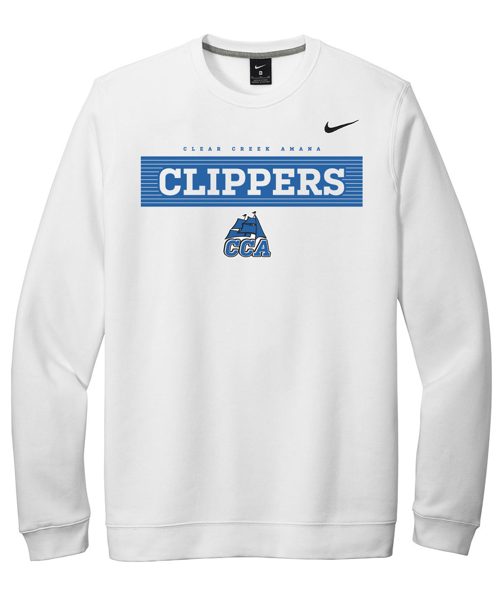Clippers Customizable Nike Crewneck – CCA Letterman Locker