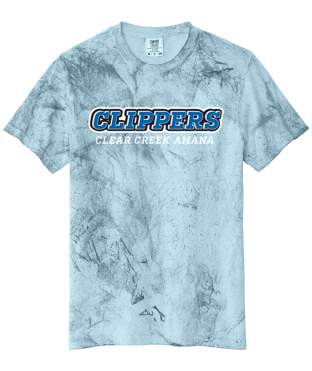 Clippers Customizable Comfort Color Colorblast Tee – CCA Letterman Locker