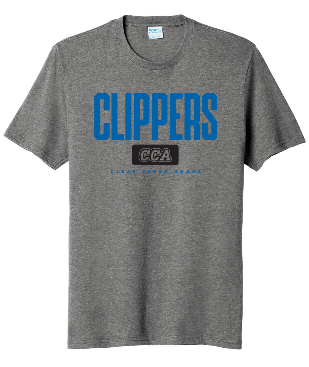 CCA Clippers Classic Tri-Blend Tee – CCA Letterman Locker